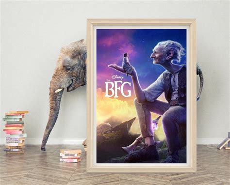 The Bfg 2016 Movie Poster High Quality Canvas Cloth Poster Classic