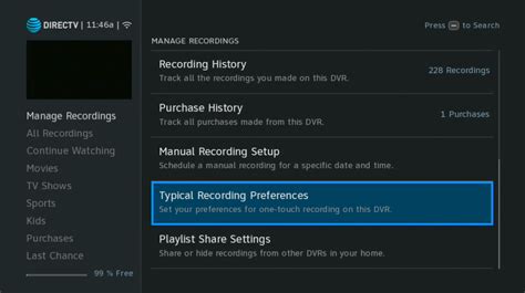 Directv Recording Options At Jai Smeaton Blog