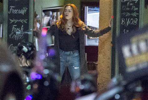 Elizabeth Olsen Picture 176 Avengers Infinity War Filming