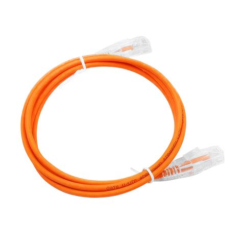 Патч корд мережевий Utp Rj45 Cat6 10m Orange Cu Dtech Dt Cat6eo 010 Купить в
