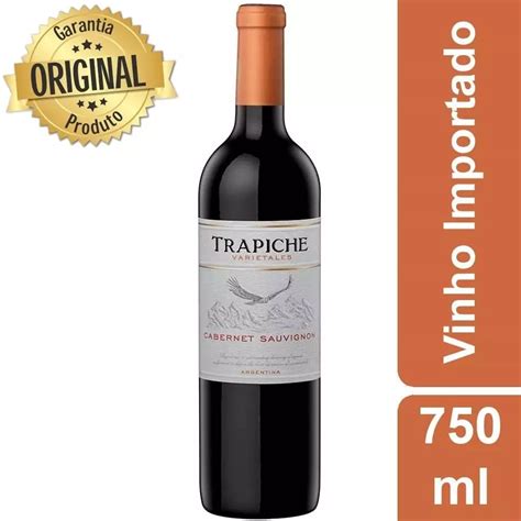 Vinho Arg Trapiche Carb Sauv 750ml Faststore Pdp