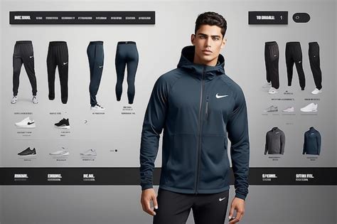 Nike Apparel Fit Guide Interactive Tool For Perfect Sizing Premium Ai Generated Image