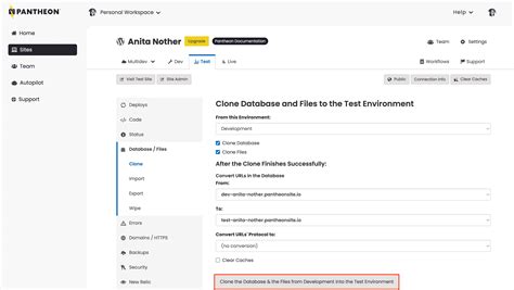 Add A Site Get Started With Pantheon Pantheon Docs