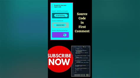 Scratch Card Design Html Css Javascript By Ultimate Dream Ultimatedream Rjtazmul