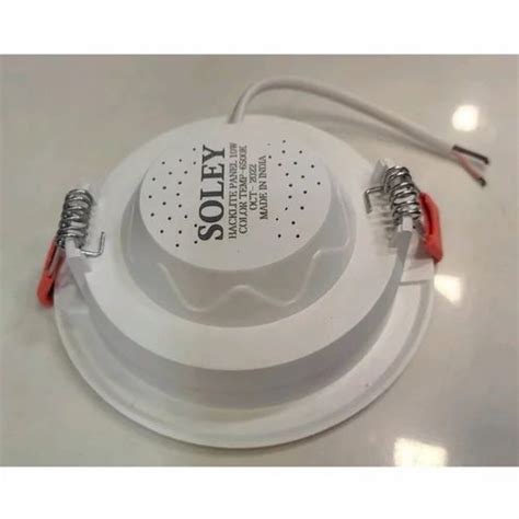 10 W Led Backlite Round Panel Light Cool Daylight At Rs 149piece In