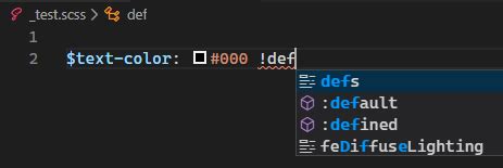 Scss Support Forward Library With Syntax Issue Microsoft Vscode Github