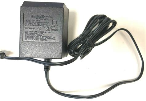 Brand New Radioshack Ps 0023 Transformer Output Ac 7 8v 450ma Ac