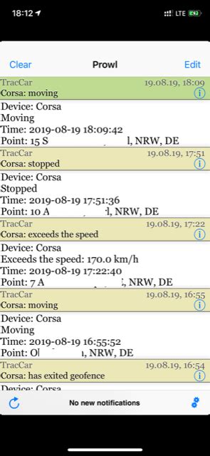 Custom Notificator Implementation For Prowl · Issue 4385 · Traccartraccar · Github