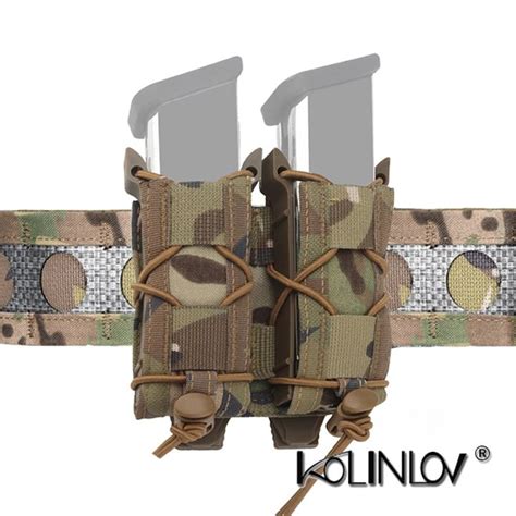 Bitak 9mm Pis Tol Magazine Pouch Double Tiger Type Quick Pull Mag