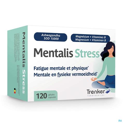 Mentalis Stress 120 Caps Pharmacie Online