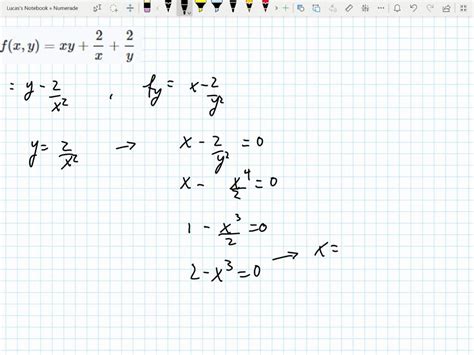 solved locate and classify all the critical points of the functions