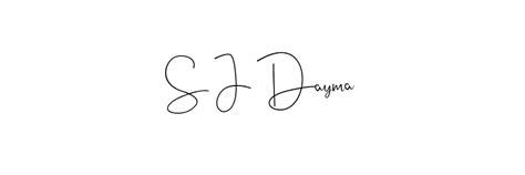 90 S J Dayma Name Signature Style Ideas Awesome Name Signature