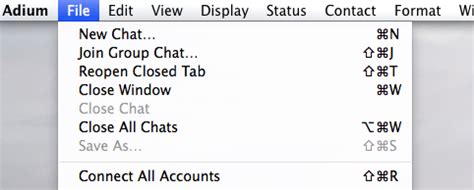 Macos Reopen Closed Tab In Adium Hotkey Stack Overflow