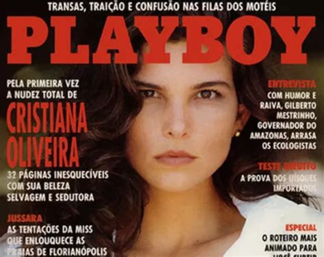 Playboy 1992 Nº 199 Cristiana Oliveira Com Pôster Mercadolivre