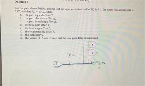For The Path Shown Below Assume That The Input