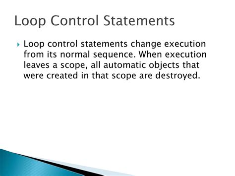 Ppt Loops In C Powerpoint Presentation Free Download Id8821233
