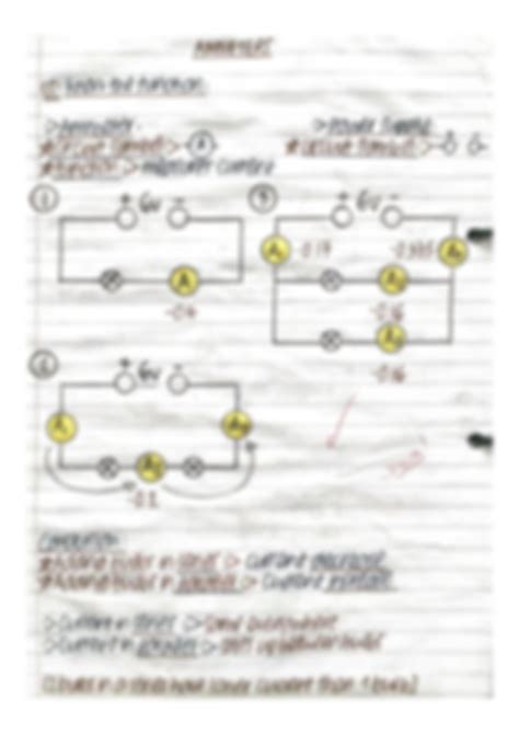 SOLUTION Gcse Edexcel Triple Physics Circuits Studypool
