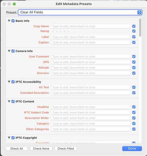 Re Lightroom Metadata Presets Overwriting The Fil Adobe Community