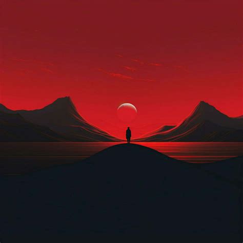 100 Red Moon Wallpapers