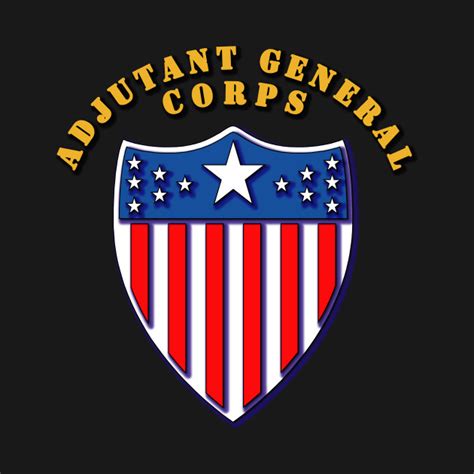 Adjutant General Corps Adjutant General Corps T Shirt Teepublic