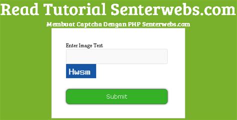 Cara Membuat Simple Captcha Dengan Php