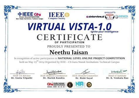 Neethu Jaisan On Linkedin Virtualvista Iot Sensors Healthcare Robotics Ieee Ieeecs