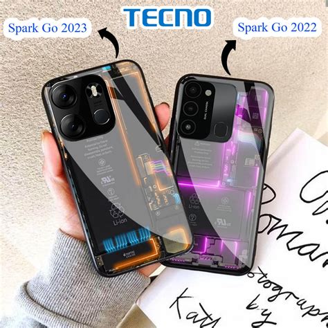 Jual Softcase Glass Kaca TECNO SPARK GO 2022 2023 Casing HP TECNO SPARK GO 2022 2023 A07