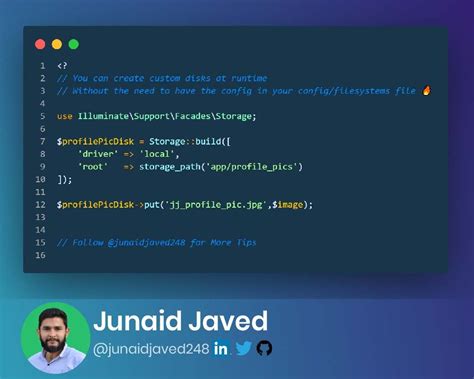 Junaid Javed 🇵🇰 On Linkedin Phptip Php Php8 Laravel Laravelphp