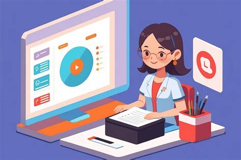 3d Interpreter Flat Illustration Premium Ai Generated Image