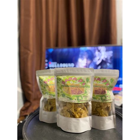 Papa D S Malunggay Chips Shopee Philippines