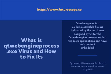 what is qtwebengineprocess exe how to fix issues of qtwebengineprocess