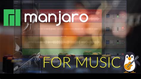 set up manjaro for music production youtube