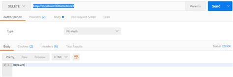Nodejs Not Able To Delete Data Using Appdelete In Node Js Stack Overflow