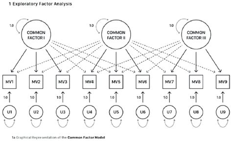 Llustration Of The Common Factor Model For An Example Involving Three