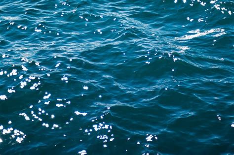 Premium Photo Deep Blue Sea Water Texture Dark Ocean Waves Background