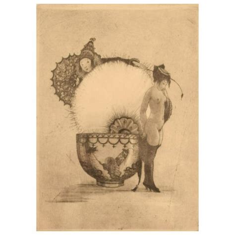 Nude Study Erotic Etching On Japanese Paper By Gerhard Henning For Sale At Pamono