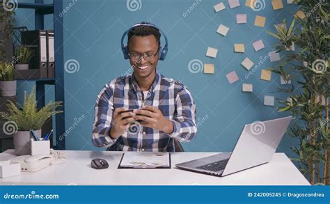 Modern Adult Using Mobile Phone To Play Video Games Stock Image Image Of Videogames Playing
