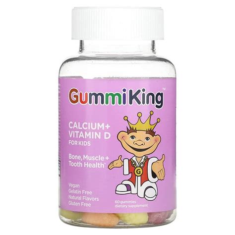 Заказать Кальций для детей Calcium + Vitamin D for Kids, 60 Gummies ...