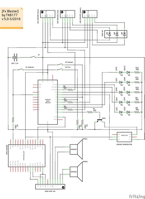 Arduino A Cheap Board For E11 Blaster Effects Electronics For
