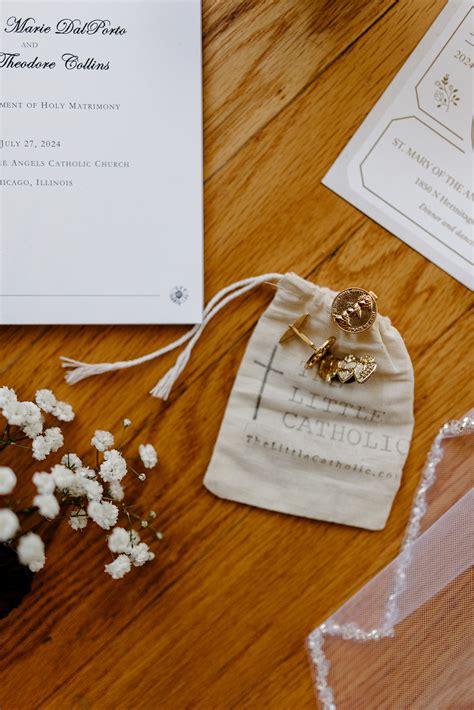 Illinois Catholic Wedding Featuring St Mary Of The Angels Catholic