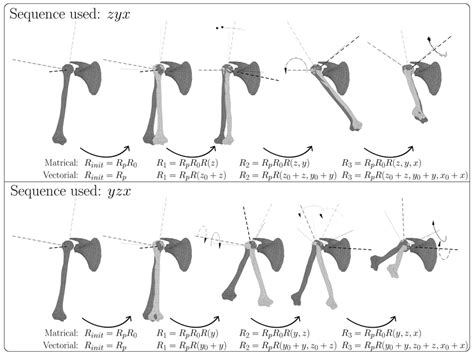 comparison of the segment orientations obtained using vectorial and