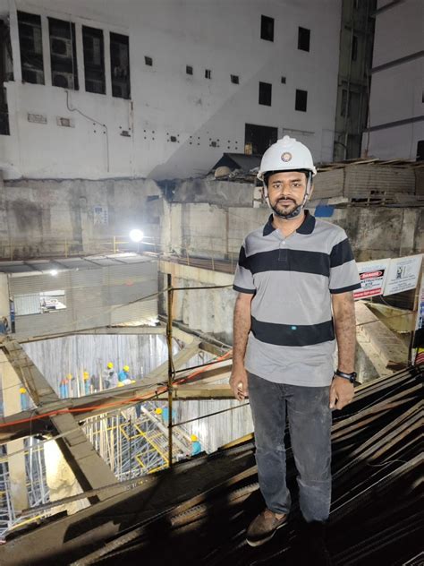 Rakib Hossen On Linkedin During The 3rd Basement Retaining Wall And Shear Wall Casting At Mother