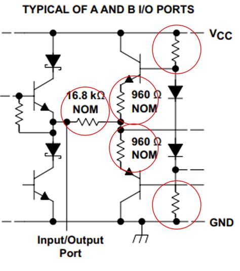 SN B The Value Of A Bpin S Voltage When V Was Input To RE DE And D Pins Vcc V