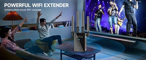 2025 Best Wifi Extender Signal Booster 6x Faster Internet