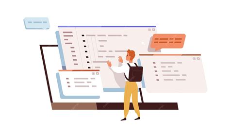 Premium Vector Coder Work Under Software Development Backend