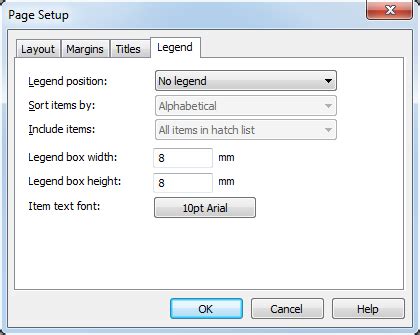 Page Setup Dialog Box