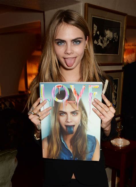 Cara Delevingne And Kendall Jenner Love Magazine Lunch London February 2014 • Celebmafia