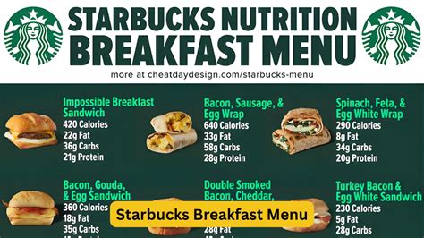 Starbucks Breakfast Menu Top Dishes Deals And Hours