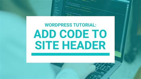 How To Add Code To Your Site Header On A Specific Page In Wordpress