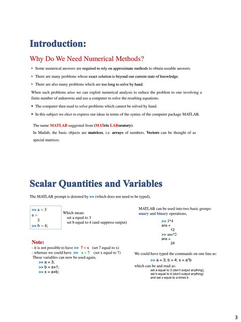 SOLUTION Lect Simple Calculations With Matlab Studypool